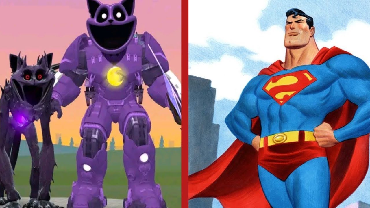 Nexbots in playground Zoomanly vs Superman Skibidi Toilet Battle Garry ...