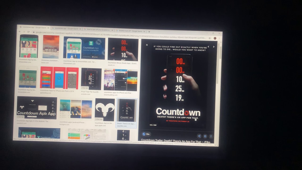 BEWARE OF THE COUNTDOWN APP + WARNING ⚠️ - YouTube