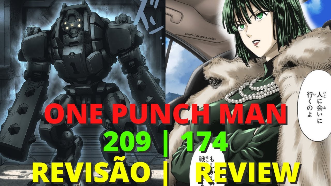 One Punch Man 209 | 174 Revisão Review - YouTube