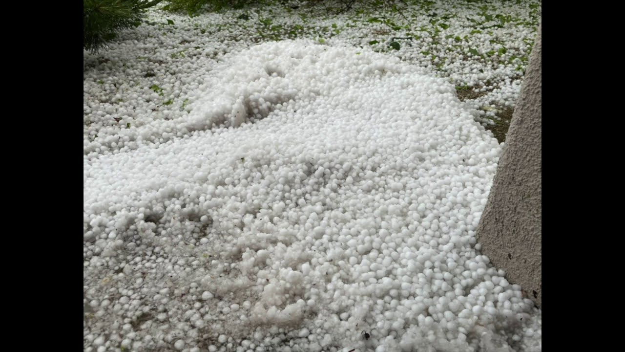 Unexpected storm rains down hail across Reno - YouTube