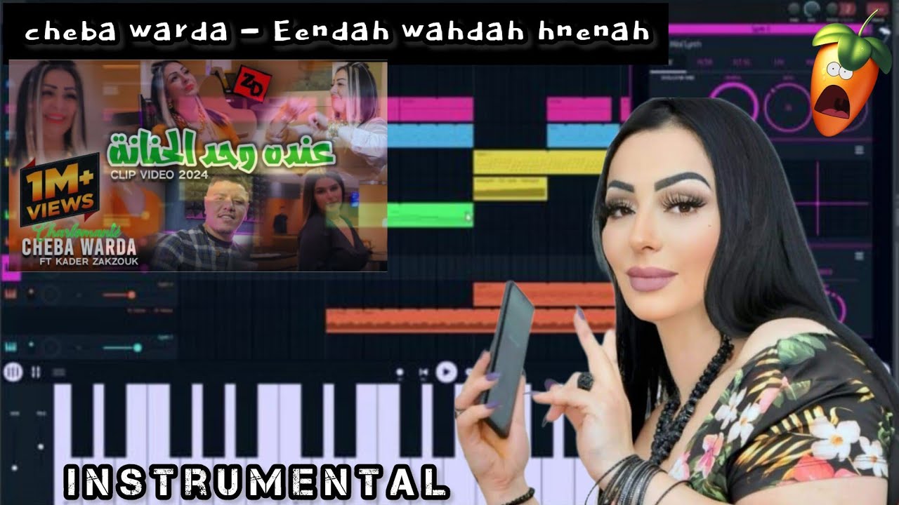 Cheba Warda - Eendah Wahdah Hnenah Instrumental Rai ( Fl Studio Mobile ...