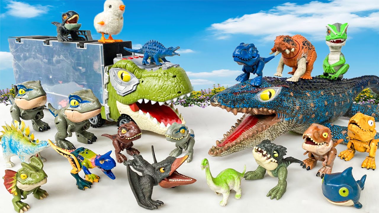 T-REX, CROCODILE :Naughty Crocodile bombs the Dinosaur toilet in the ...