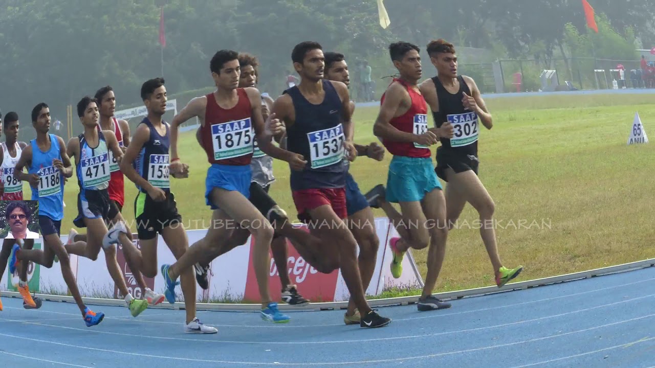 BOYS 15-16 2000m RUN / AMIT CHAUDHRY OF UP WINS THE GOLD AT NJA -2019 ...