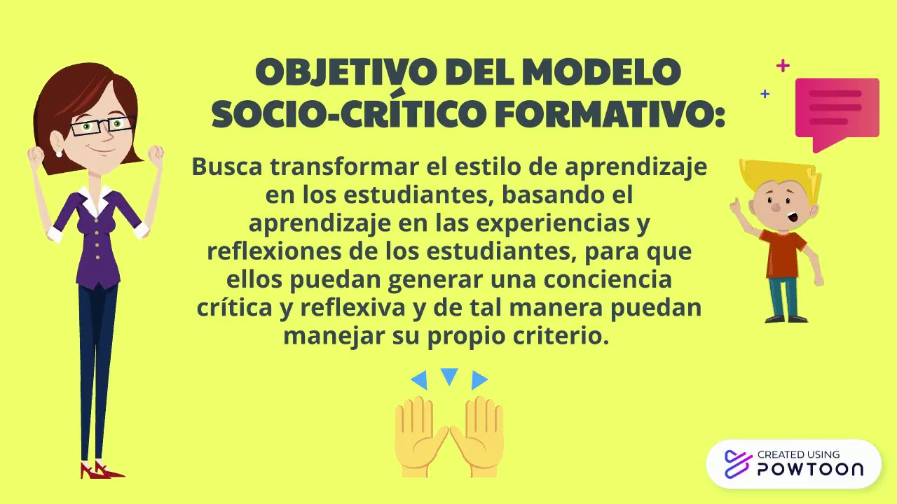 MODELO SOCIO-CRÍTICO FORMATIVO - YouTube