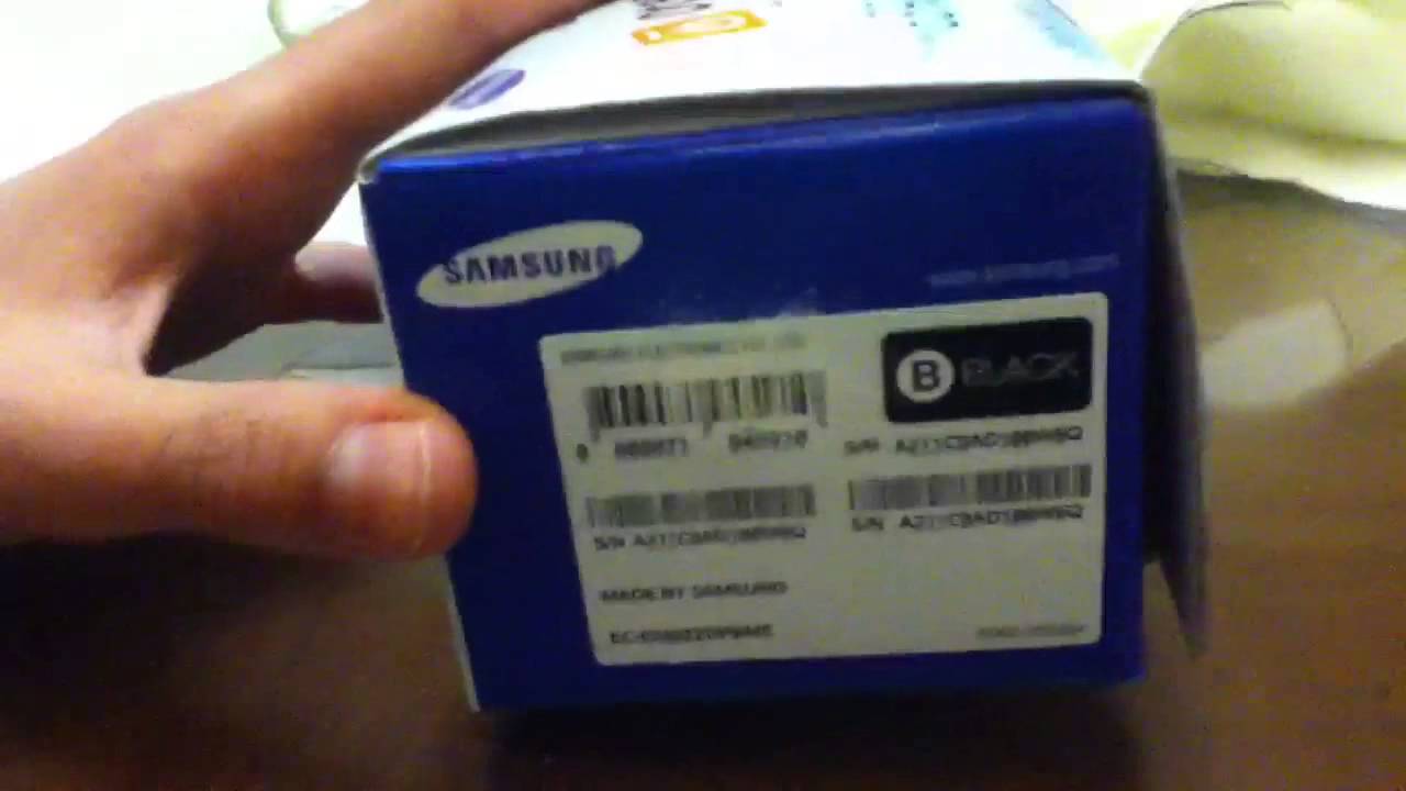 Samsung ES90 Camera - Unboxing - YouTube