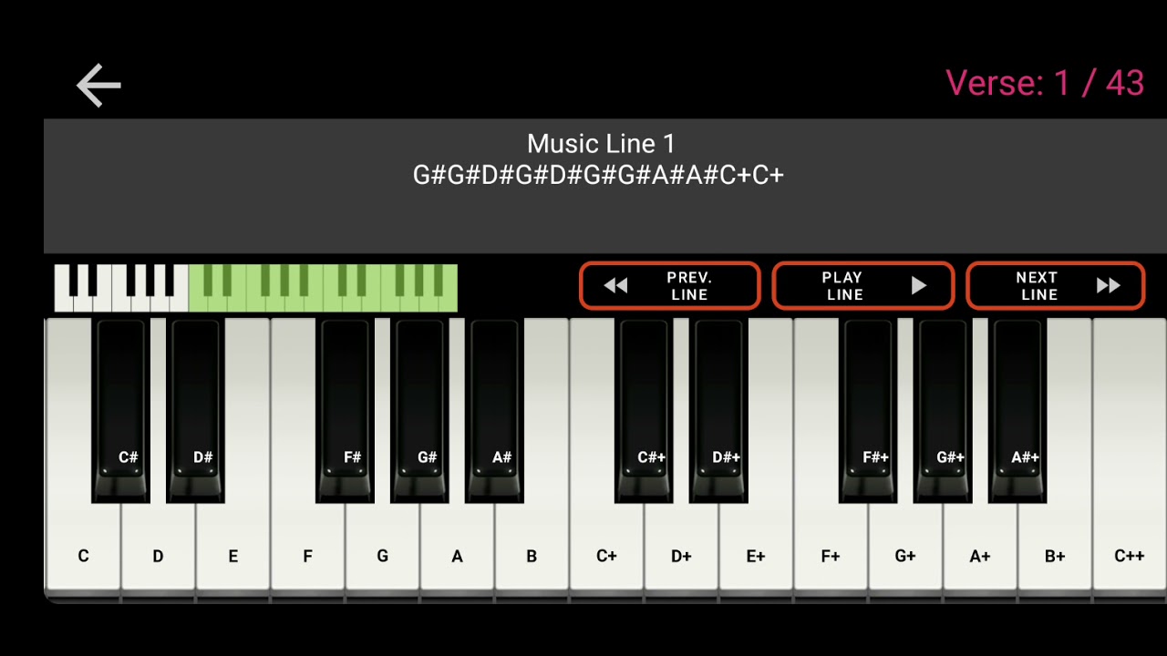 Chand Tare Tod-Hindi song piano midi - YouTube