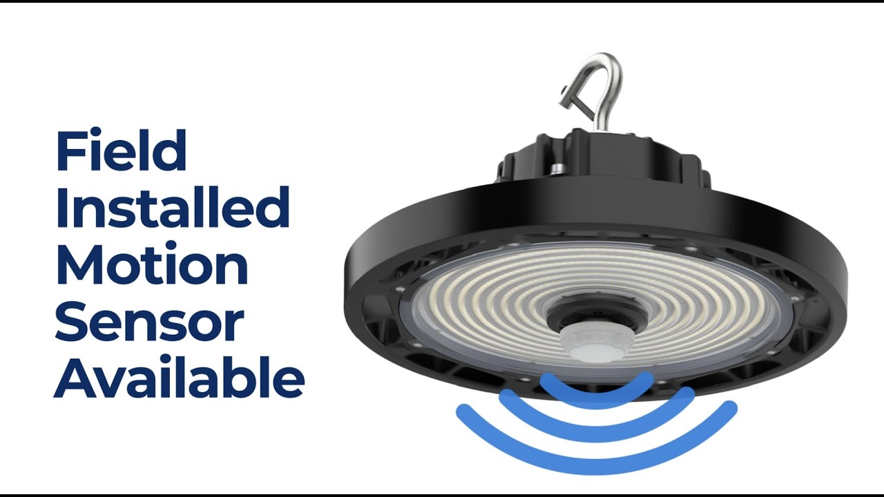 RHBS-LED Highbay Motion Sensor Guide - YouTube