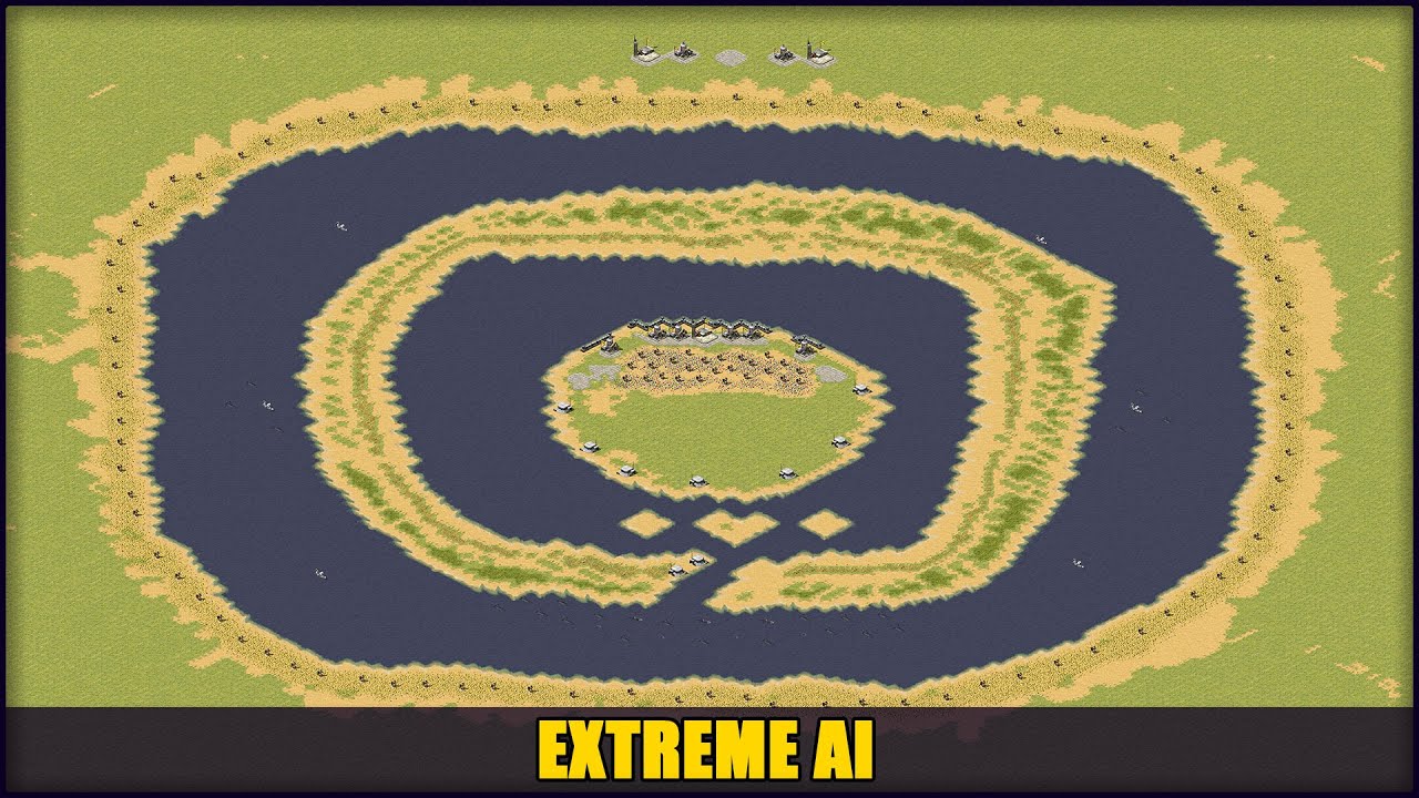 Red Alert 2 | Ultimate Bunker | (7 vs 1 + Superweapons) - YouTube