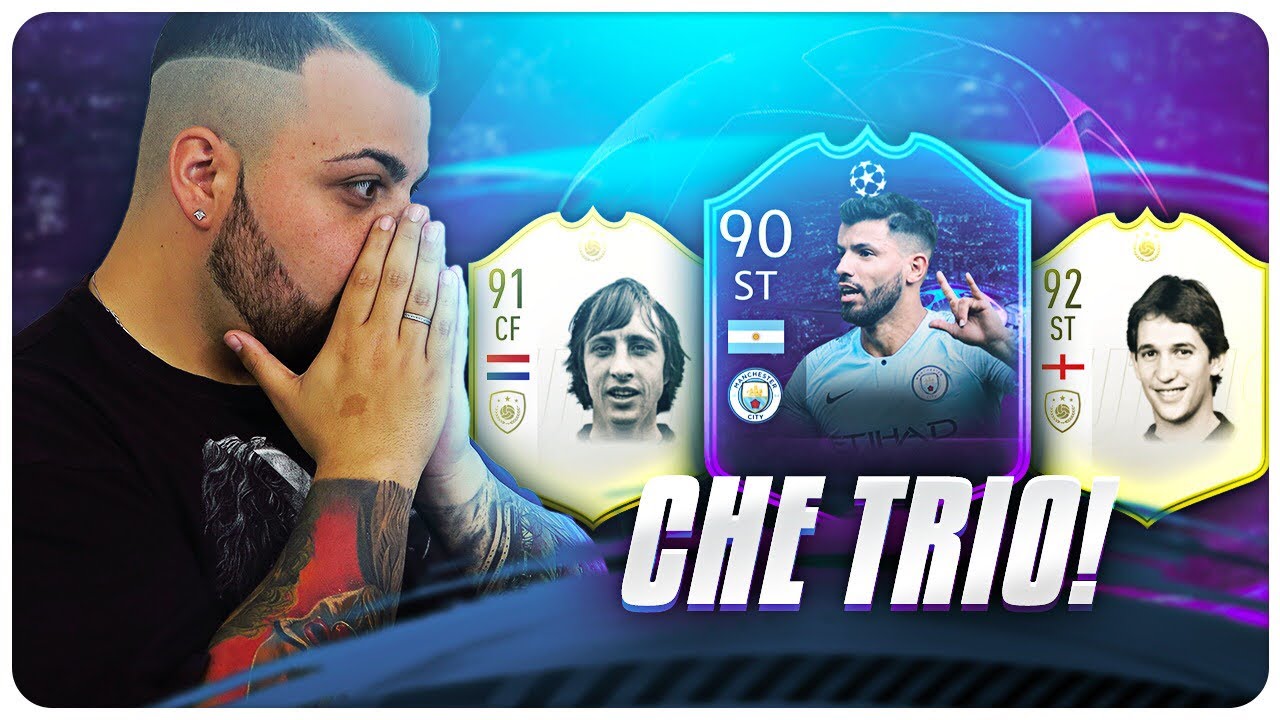 UN TRIO IMBATTIBILE ! LINEKER,CRUYFF,AGUERO - FIFA 19 DRAFT - YouTube
