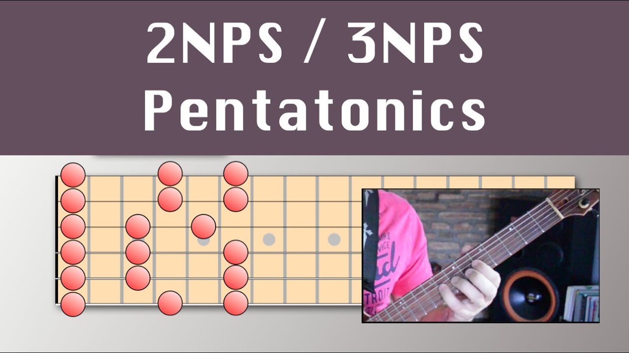 Guitar Scales - 2NPS and 3NPS Pentatonics - YouTube