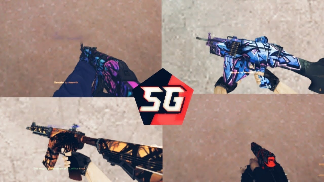 Counter strike 1.6|Weapons Skins Pack 3|#11|CSGO|download link. - YouTube