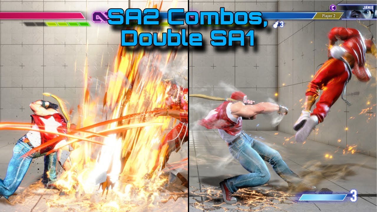 SF6: Terry SA2 Combos (And Double SA1) - YouTube