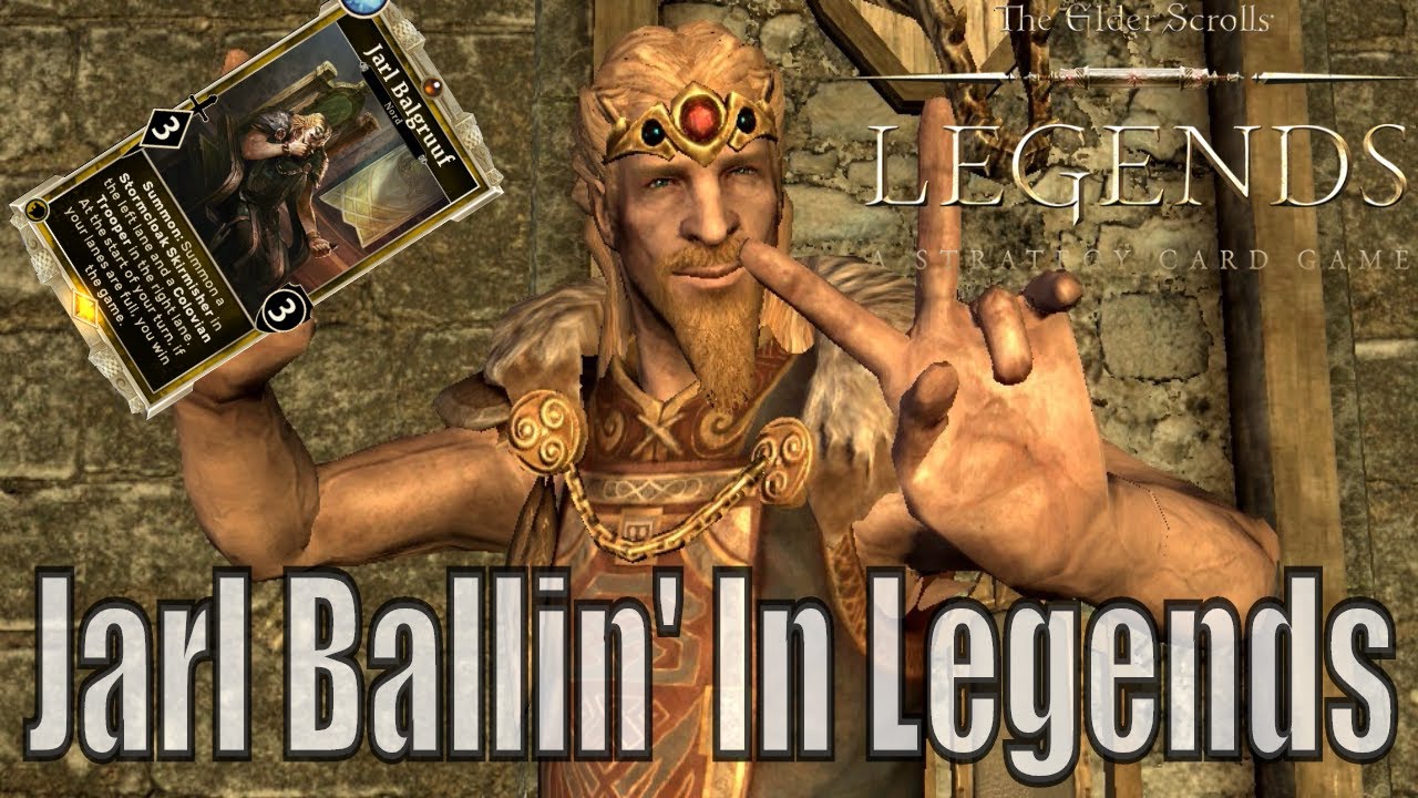 Jarl Balgruuf Ballin' in TES:Legends | Alternative Win Conditions - YouTube