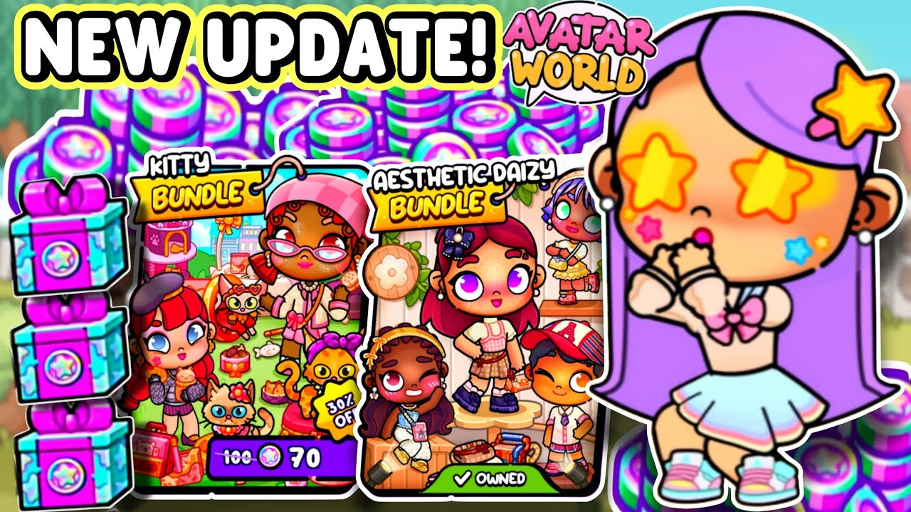 *NEW BUNDLES & IMPORTANT BUG FIXES* AVATAR WORLD UPDATE 🥳🤩 - YouTube