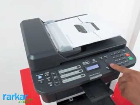 KYOCERA FS-1025MFP/1125MFP: สาธิตก๊อปปี้แบบ 2-in-1 & Duplex - YouTube