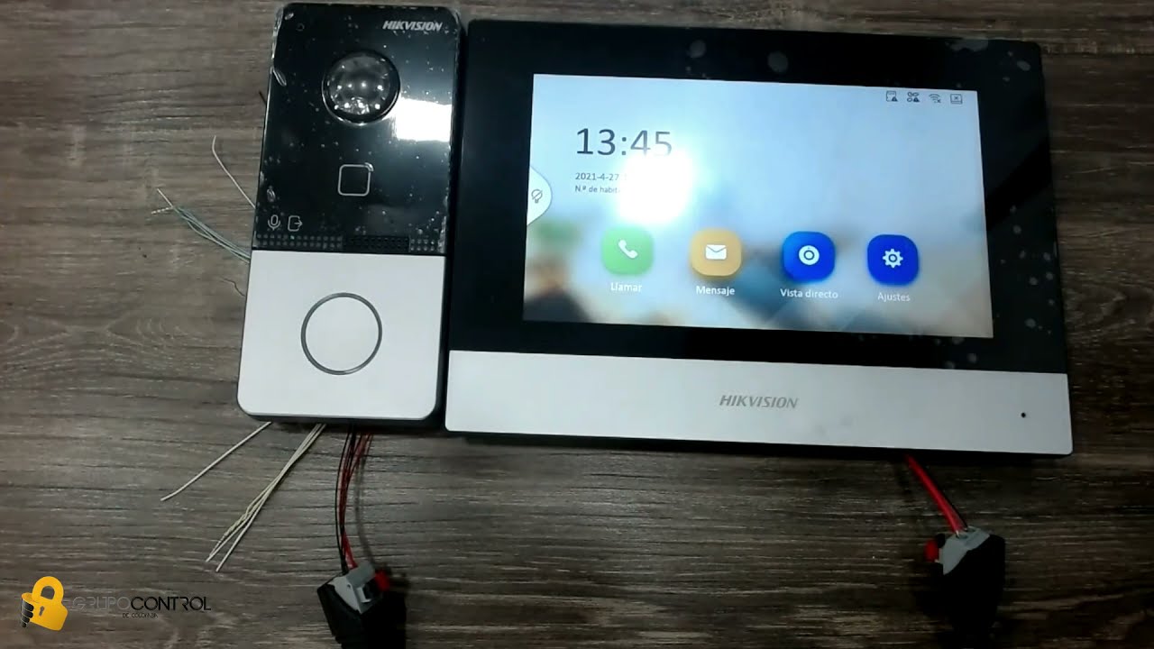 Como configurar un intercom WiFi Hikvision - YouTube