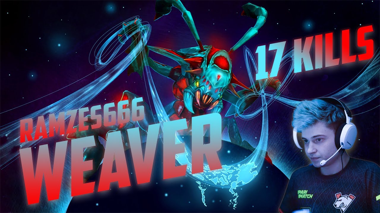 RAMZES666 WEAVER HARD CARRY || BEST BUILD WEAVER || FULLGAME MATCH ...