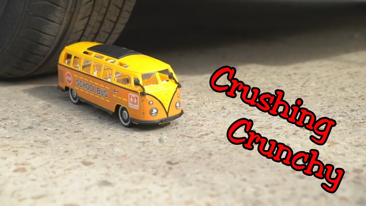 Crushing Crunchy & soft things by car - Experiment Car VS Egg - YouTube