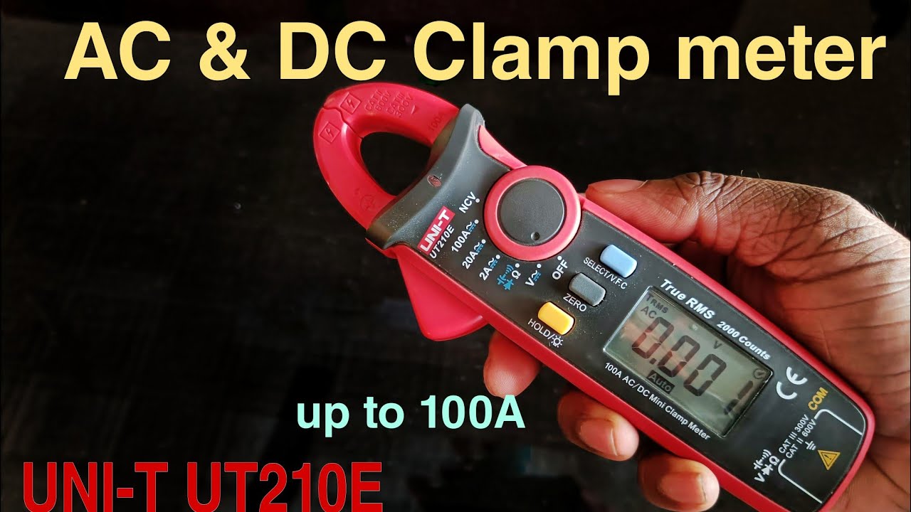 Clamp multimeter AC & DC (UNI-T ut210 e) #mini clamp #Malayalam - YouTube