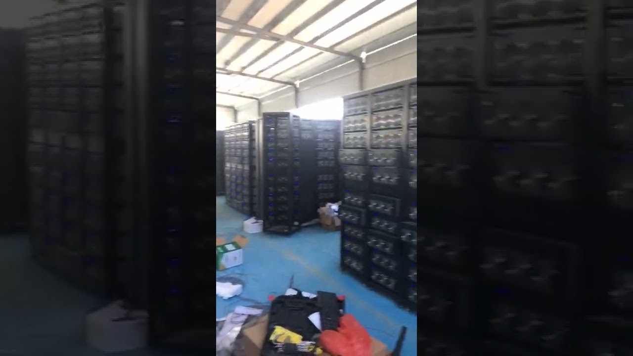 4U mining chassis working - YouTube