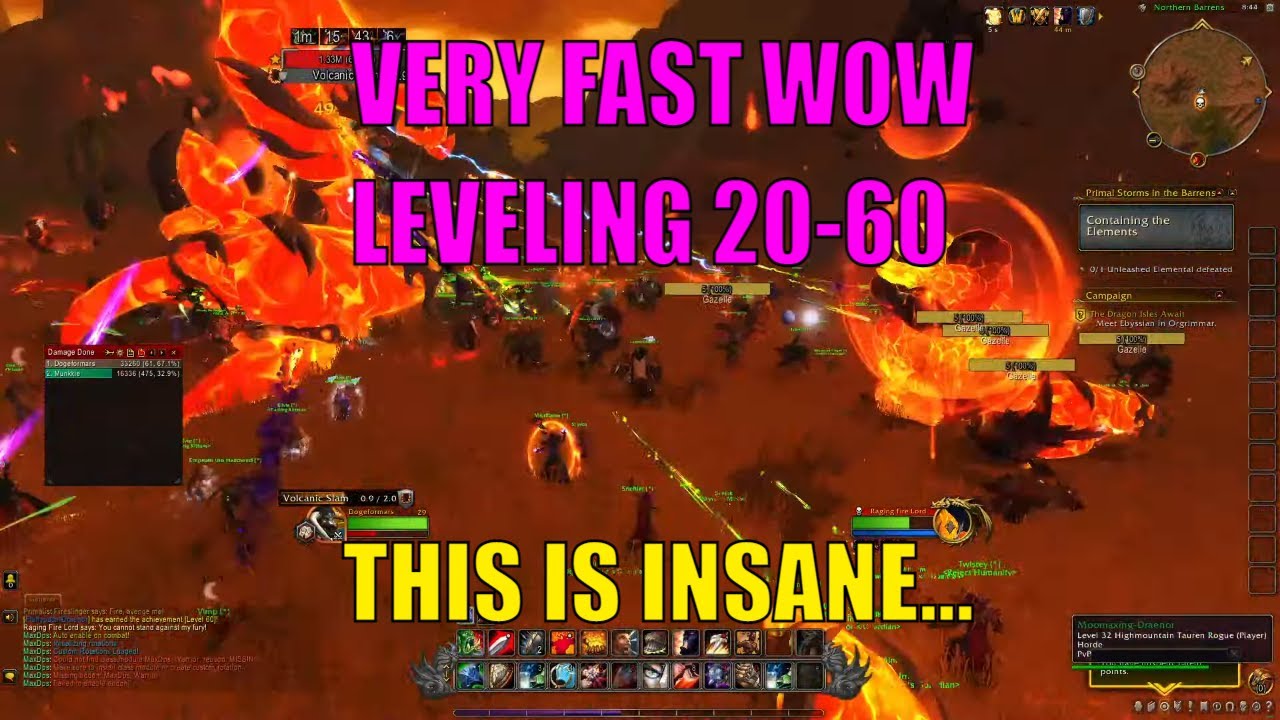 INSANELY FAST Method to level up 20-60 ... CRAZY XP GRINDING SPOT - YouTube