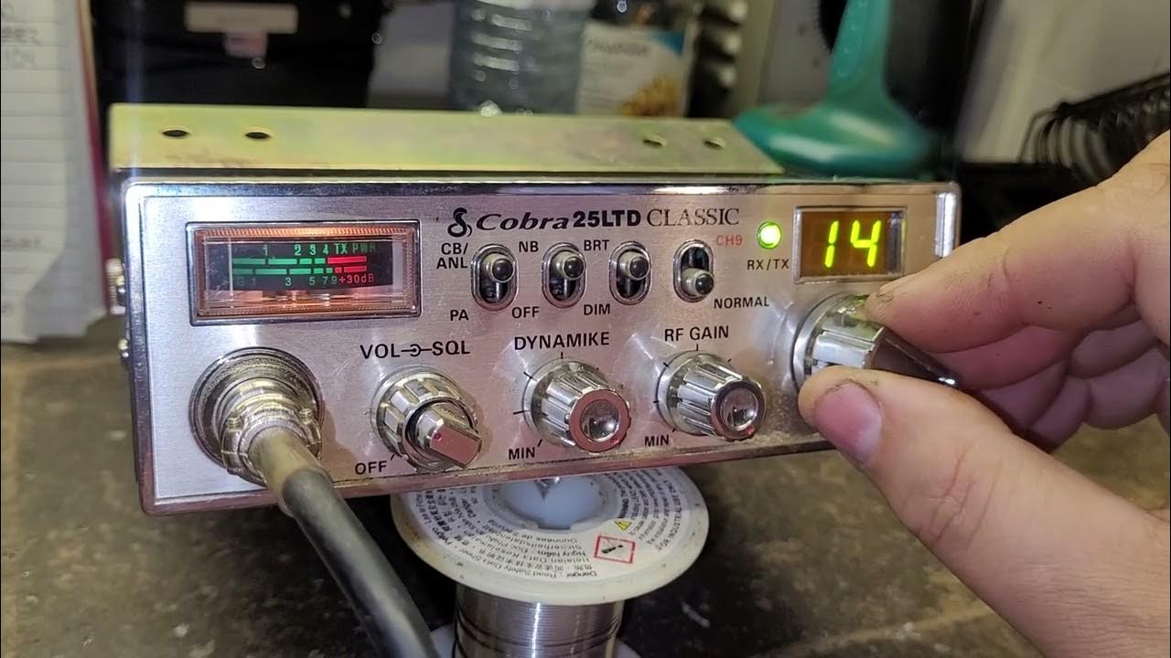 Cobra 25LTD Classic - YouTube