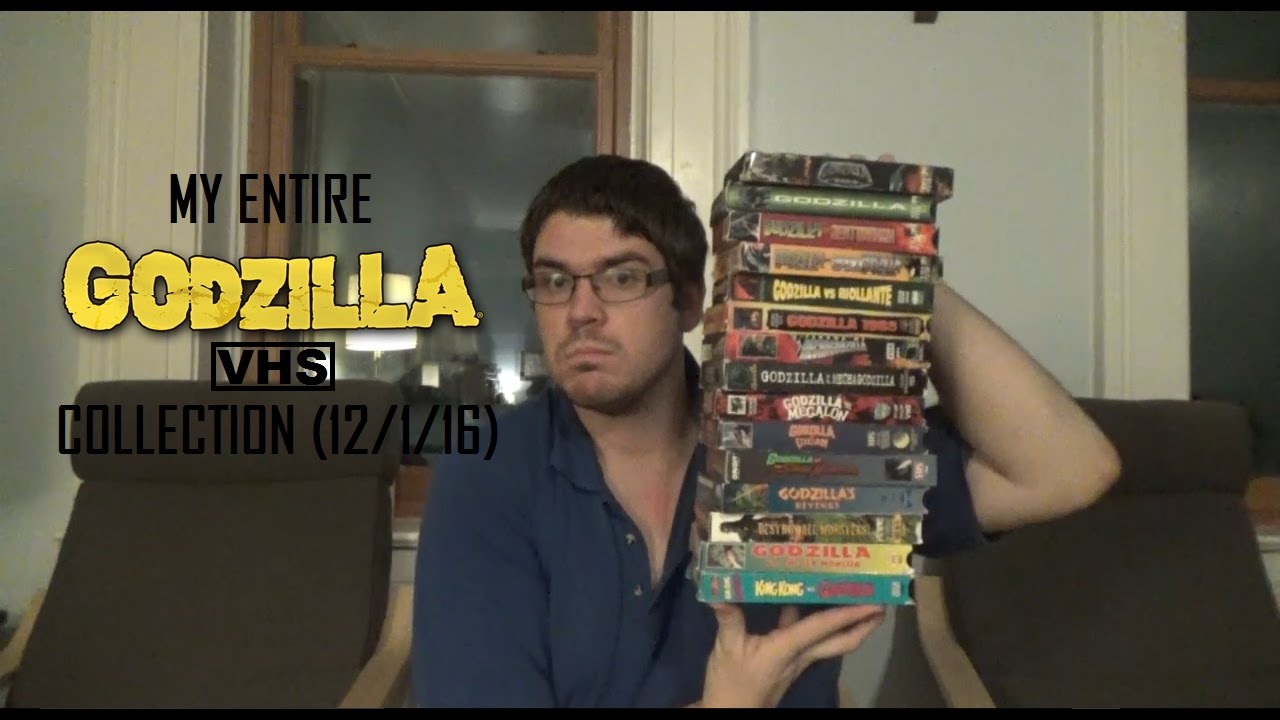 My Entire Godzilla VHS Collection as of (12/01/16) - YouTube