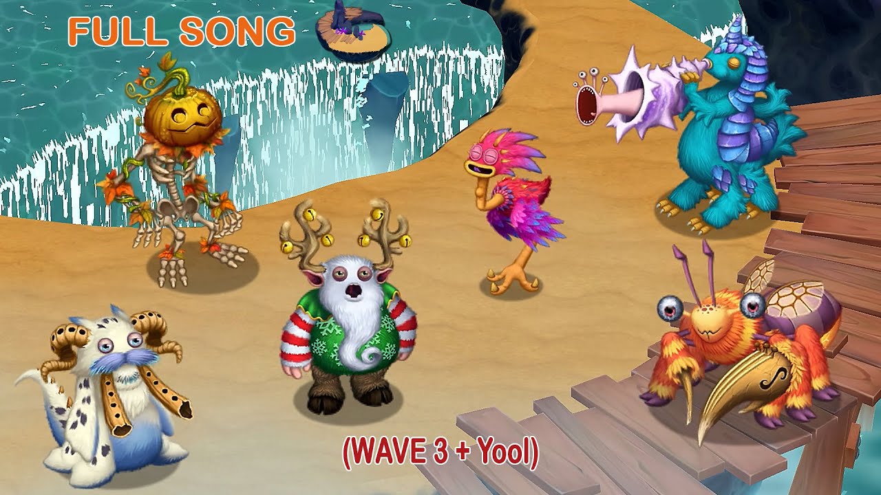 Wanderer Island Wave 3 FULL SONG! ️ Yool is Here! (MSM: Dawn of Fire ...