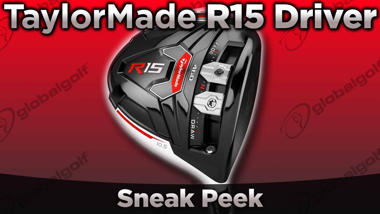 TaylorMade R15 Driver Sneak Peek - YouTube