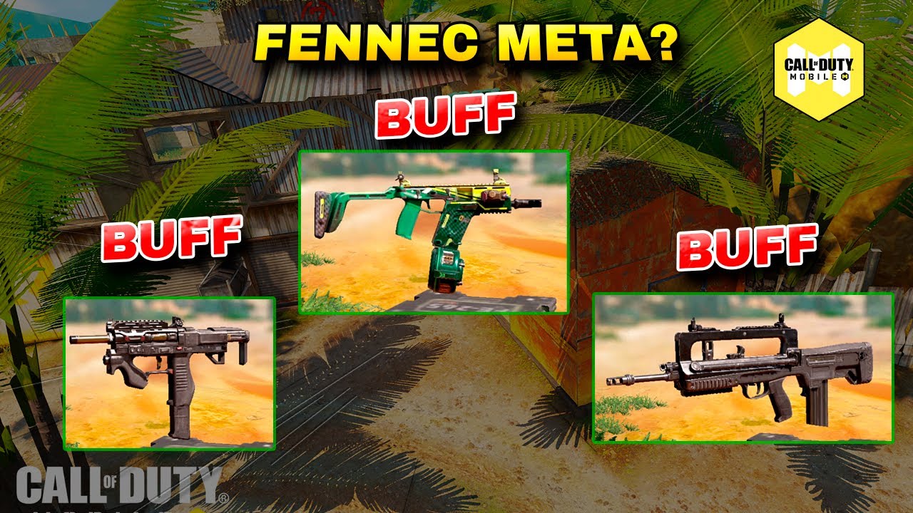 Nuevo BALANCE DE ARMAS en call of duty Mobile ¿FENNEC META? - YouTube