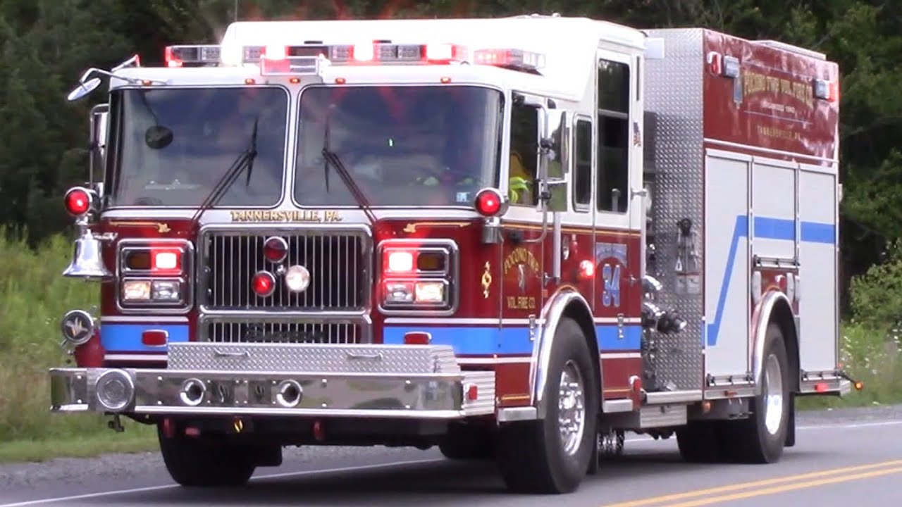 Pocono Summit Fire Company Tanker 33-2-3 & Pocono Township Fire Company ...
