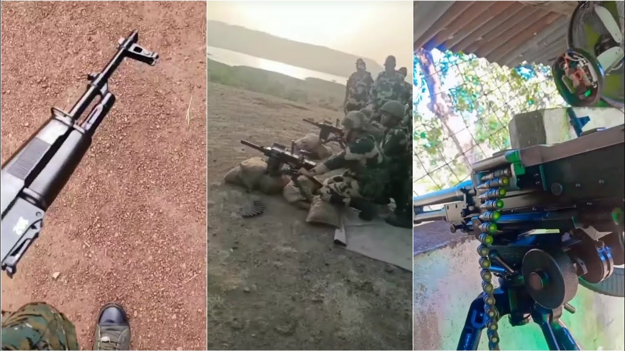 Weapons, Equipment & Training of Indian Paramilitary Forces - YouTube