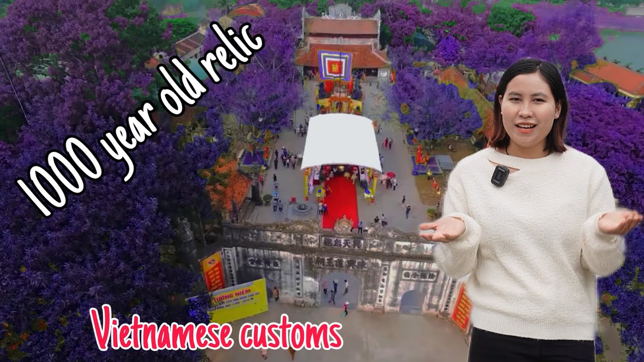 Travel with me, discover Vietnamese customs at nearly 1000 year old relic - YouTube