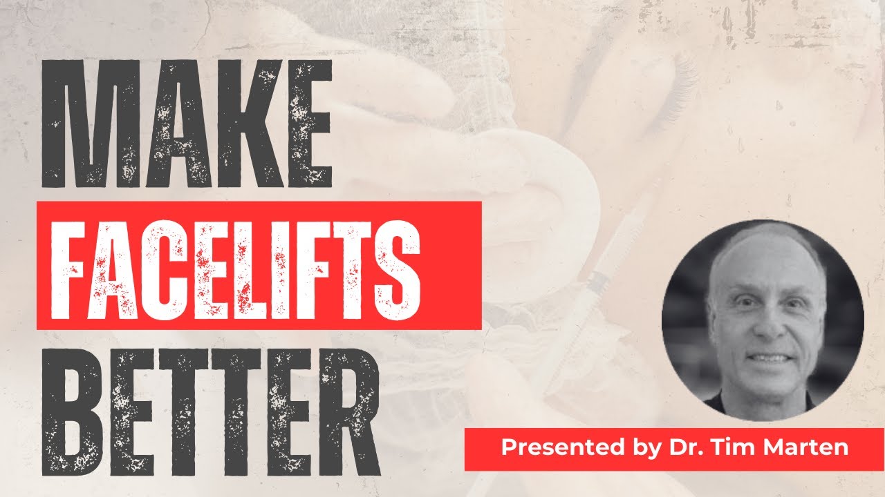 How Fat Grafting Can Make Your Facelifts Better featuring Dr. Tim ...