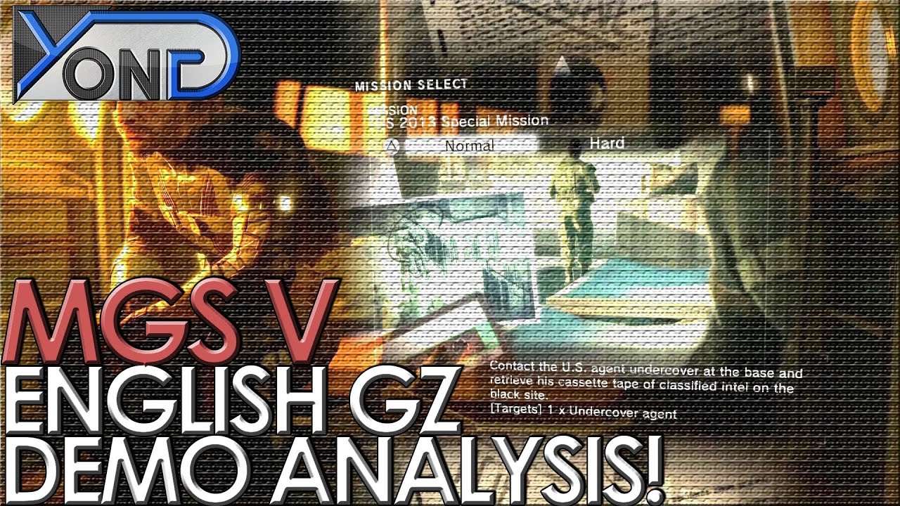 Metal Gear Solid V - Bullet Drop, Reflex Mode, and More! English Ground ...