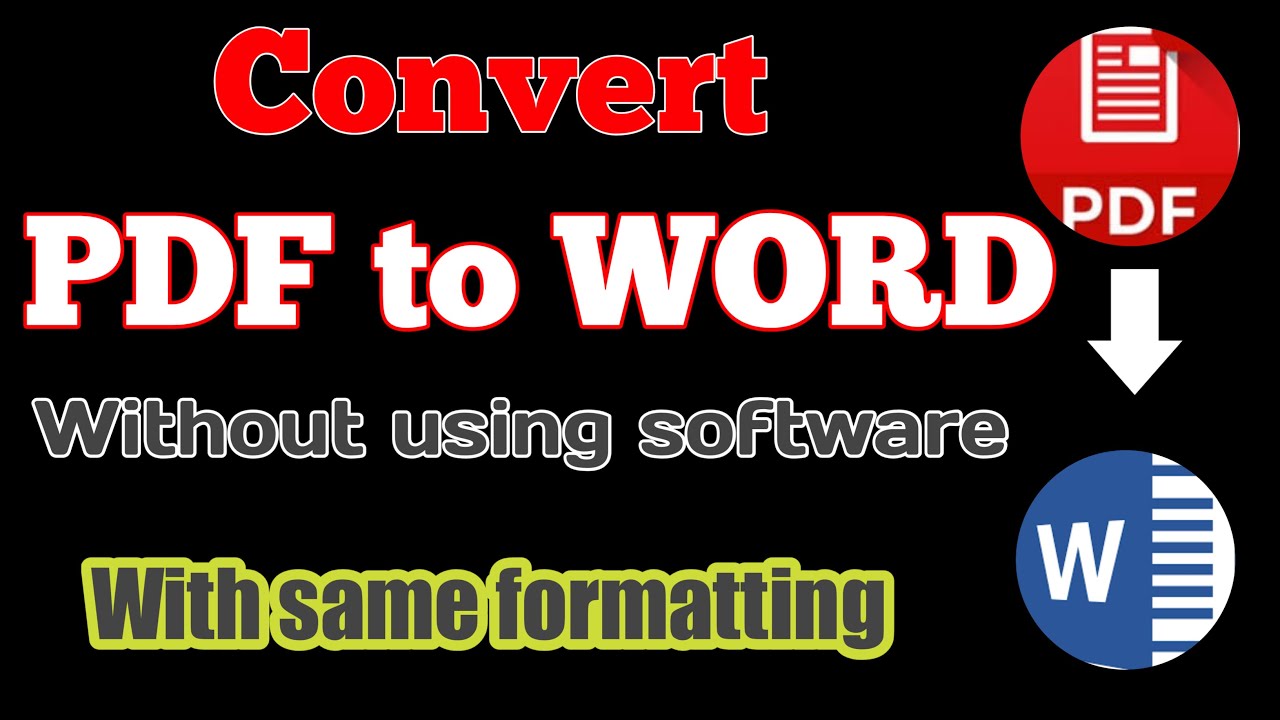 How To Convert Pdf To Word Without Losing Formatting PDF To Editable how-to-convert-pdf-to-word-without-losing-formatting-pdf-to-editable