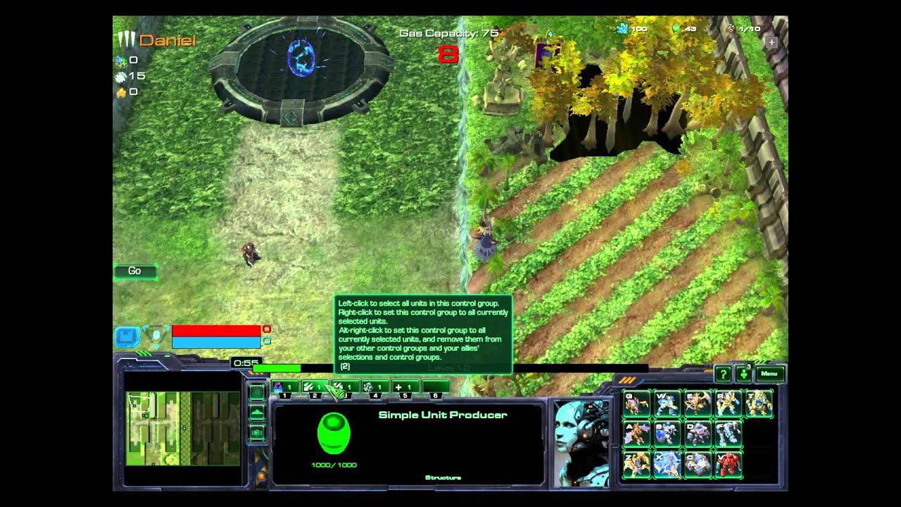 Starcraft 2 cursor problem (right click) help me - YouTube