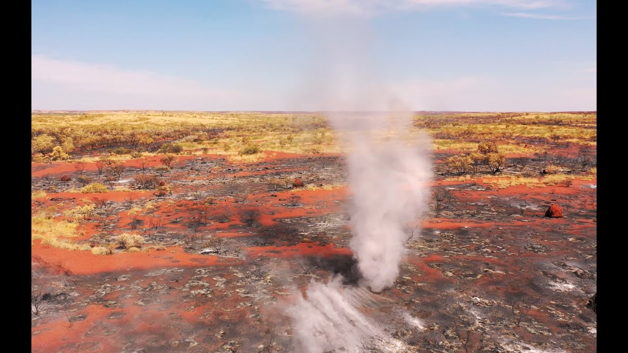 FIRE-NADO in the Desert - YouTube