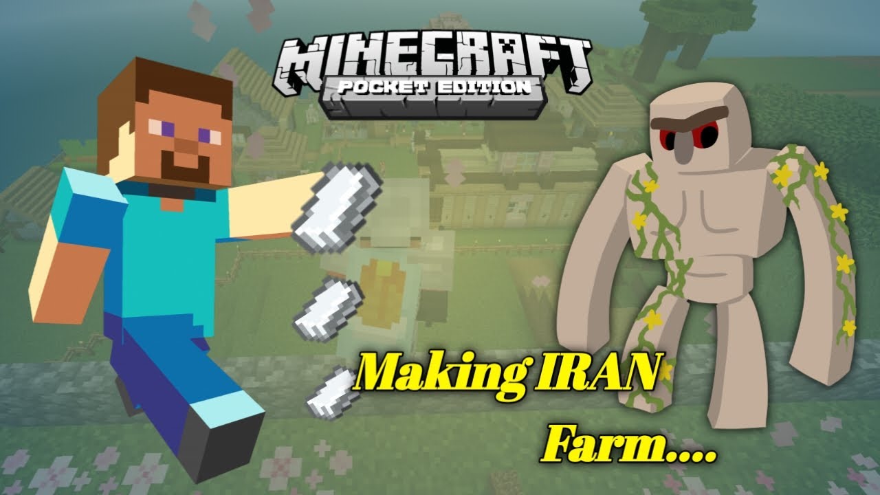 Minecraft Make IRAN FARM live - YouTube