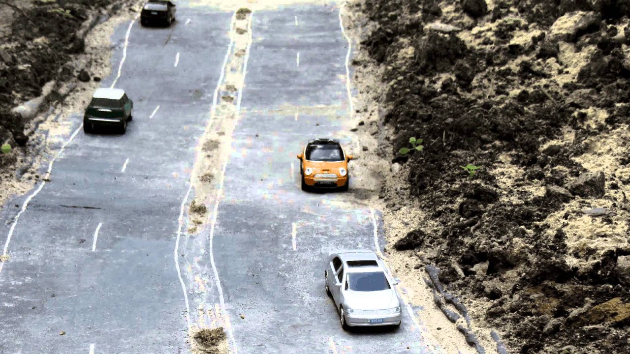 STOP MOTION TOY CARS ANIMATION TEST 1 - YouTube