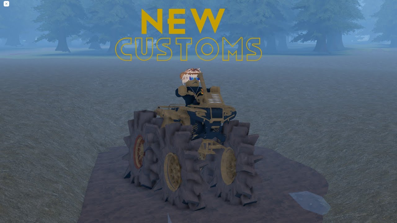 Mudding in Pine Mud Park with New Customs(with Jackson and Chaz) - YouTube
