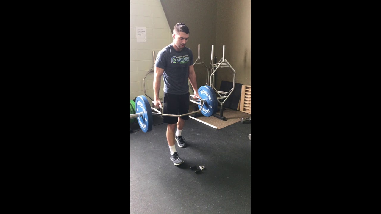 Split Stance Trap Bar Deadlift Isometric - YouTube