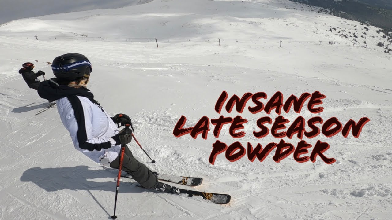 Primer Bowl at Loveland- Skiing Powder in Late April / BEST Late Season ...