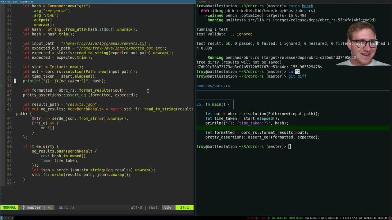 The One Billion Rows Challenge with criterion and perf - YouTube