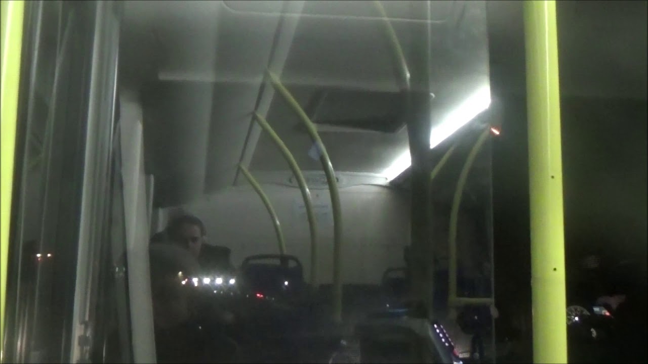 Foxy riding on The Big Lemon bus route 47 in East Sussex, 20th January ...