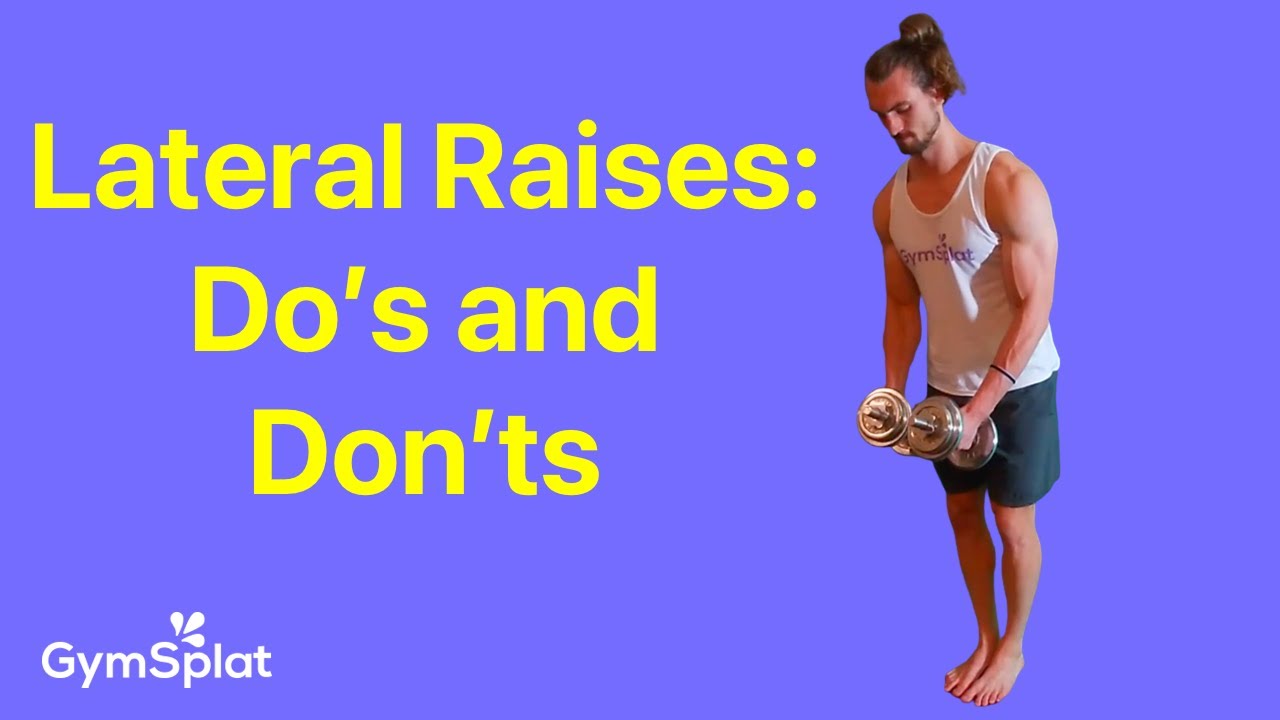 How to do Lateral Raises (Avoid Mistakes) - YouTube