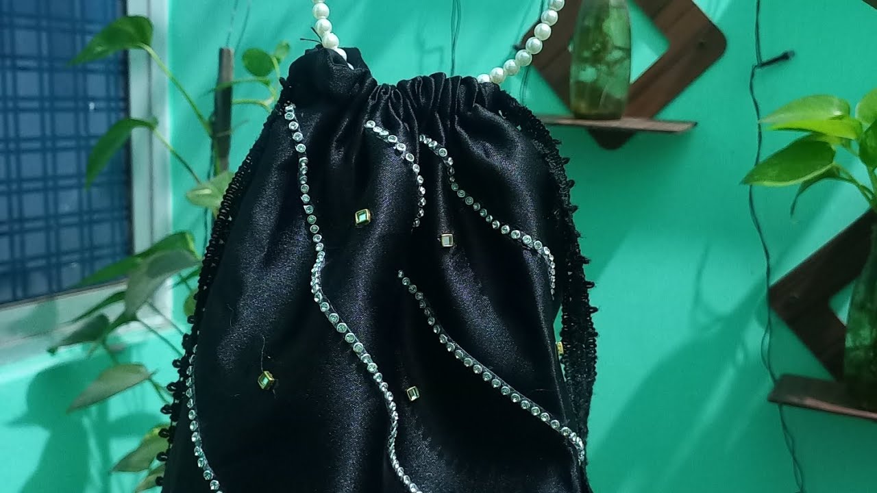 Easy tutorial on how to make a Potli bag for beginners 🎀 - YouTube