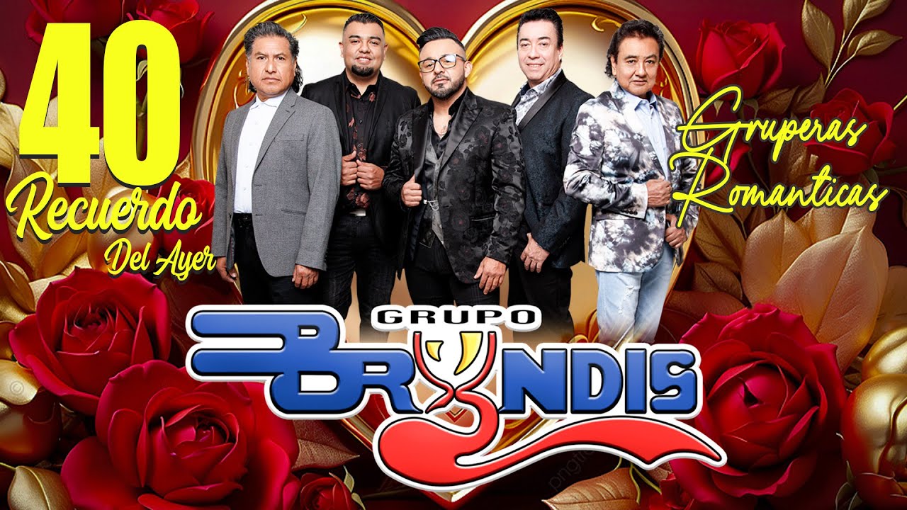 GRUPO BRYNDIS MIX ROMÁNTICAS PARA ENAMORARSE MÁS - LAS 35 GRANDES ...
