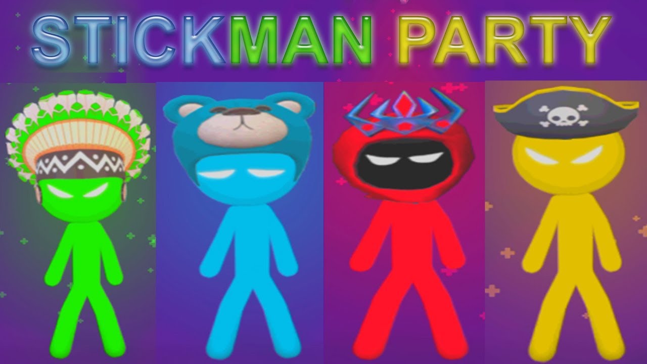 STICKMAN PARTY NEW MINIGAMES Gameplay Walkthrough THE STICKMAN MINI ...