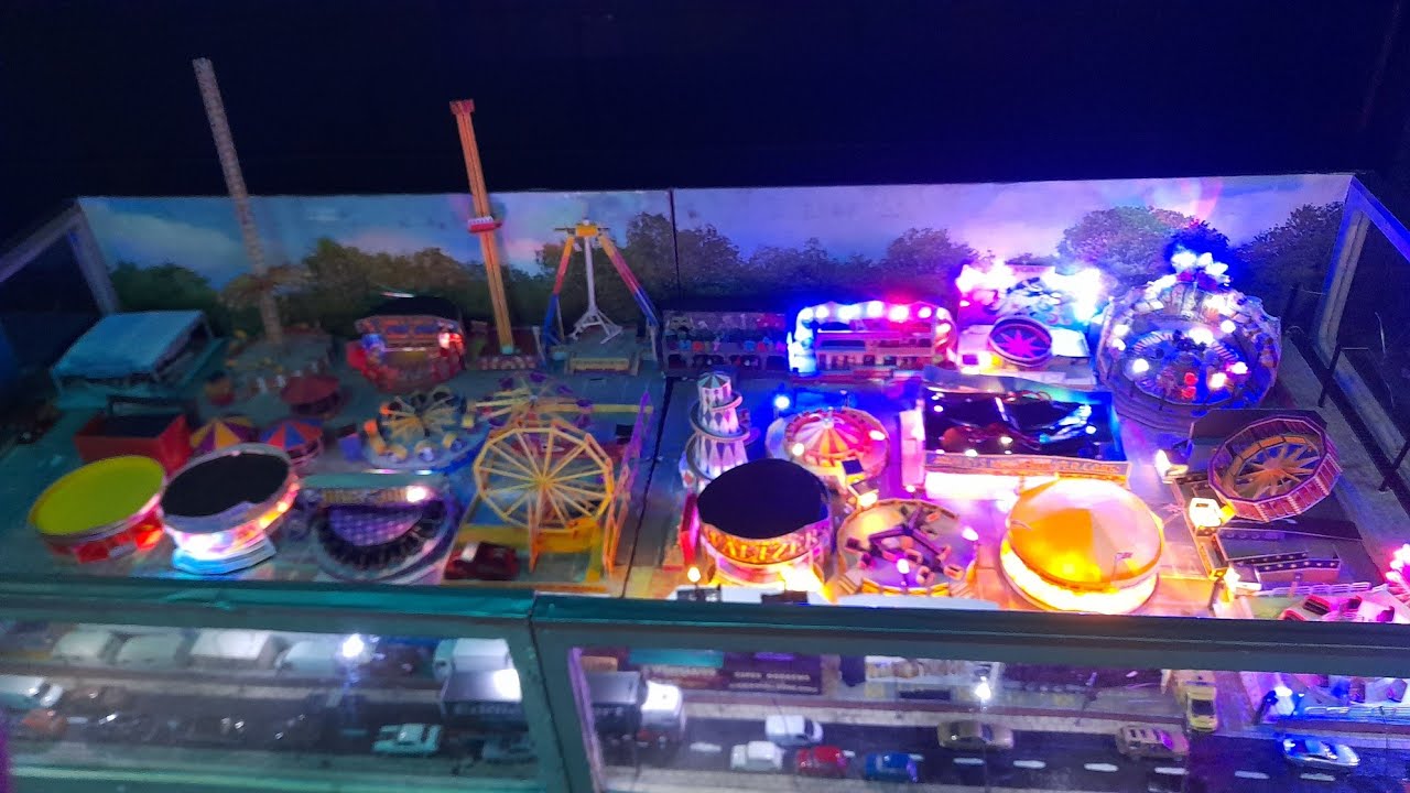 Jay's part 2 Jay's Model Miniature Fairground Show #fair #modeling # ...